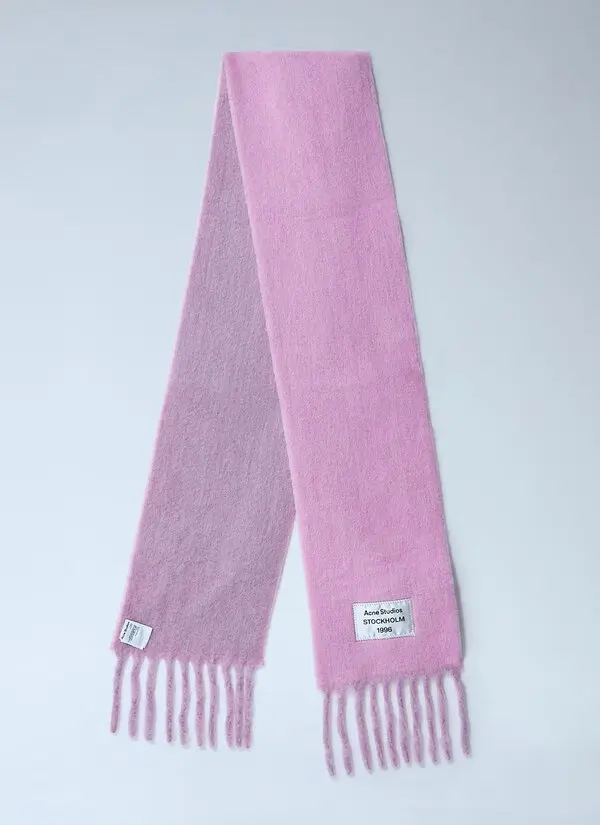 Acne Studios Fringed Wool-blend Scarf