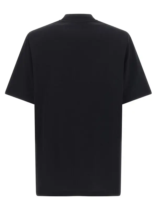 Attico Mock-neck T-shirt - Black