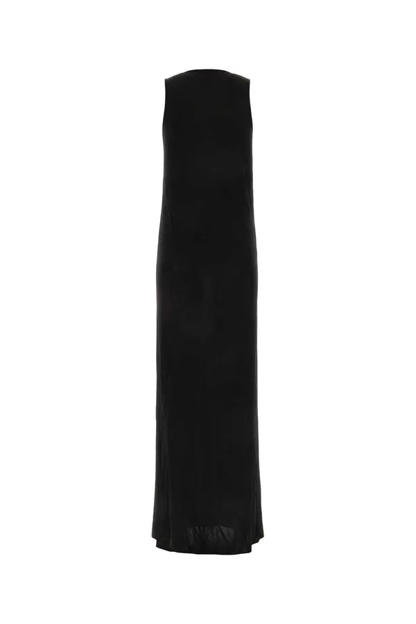 Saint Laurent Viscose Long Dress