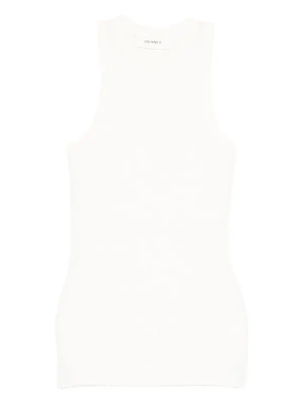 LISA YANG Amya Cotton And Cashmere Top - Multicolor