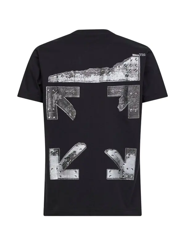 Off-White Black Jersey Metal Arrow Slim T-shirt - Multicolor