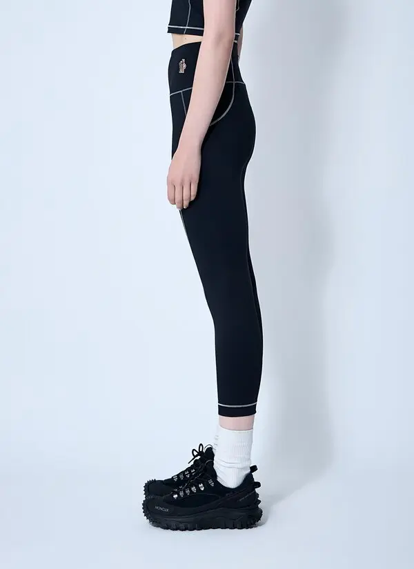 Moncler Logo Patch Leggings
