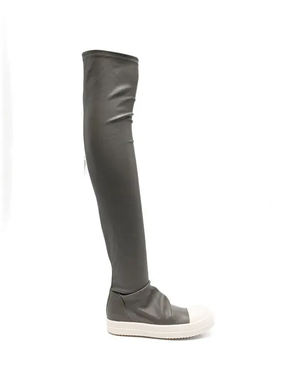 Rick Owens Leather Over-the-knee Boots - Multicolor