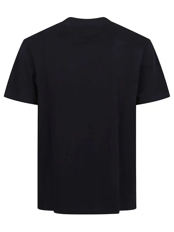 C.P. COMPANY 30/1 Jersey Short Sleeve Logo Patch T-shirt - Blue