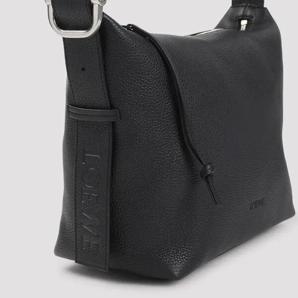 Loewe Loop Hobo Bag - Black