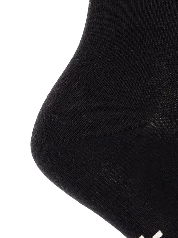 Isabel Marant Étoile Nesson Mid-length Socks With Logo - Black