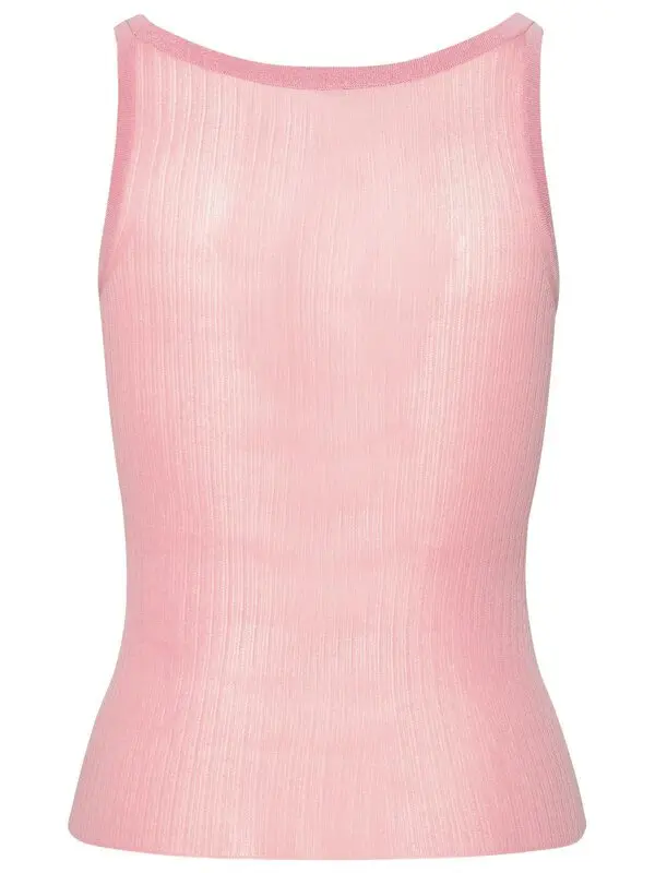 Max Mara Bastia' Silk Tank Top