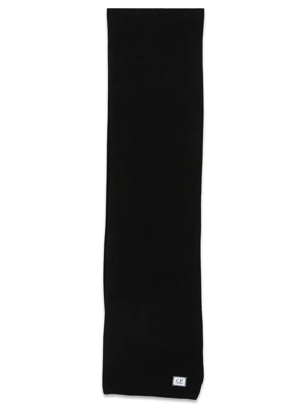 C.P. COMPANY Wool Scarf - Black