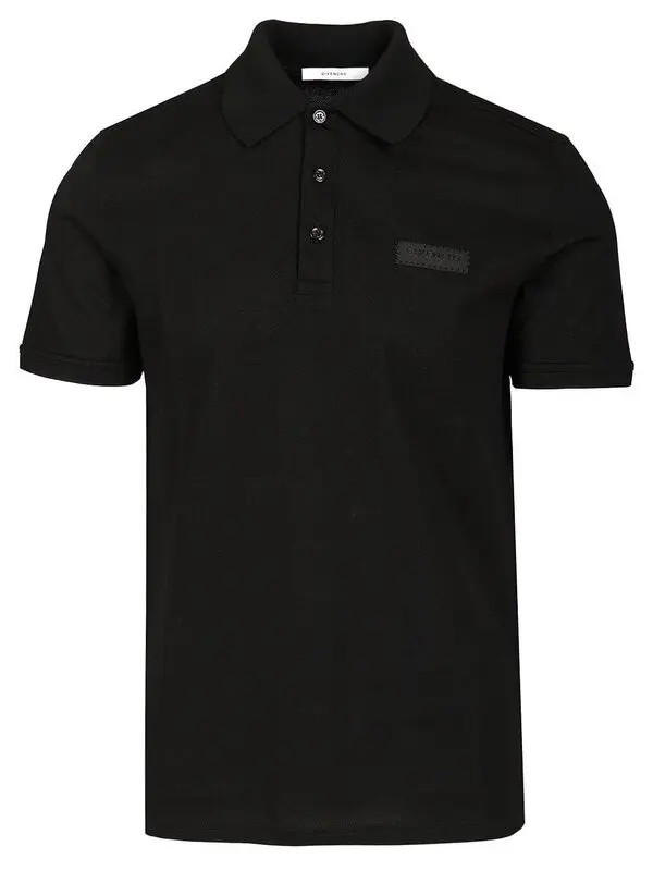Givenchy Regular Fit Short-sleeved Polo Shirt - Black
