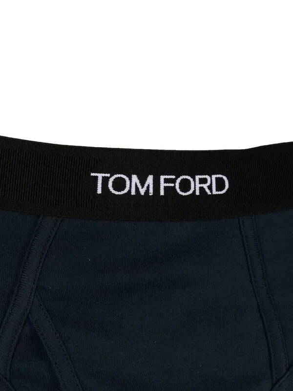TOM FORD Logo-waistband Cotton Briefs