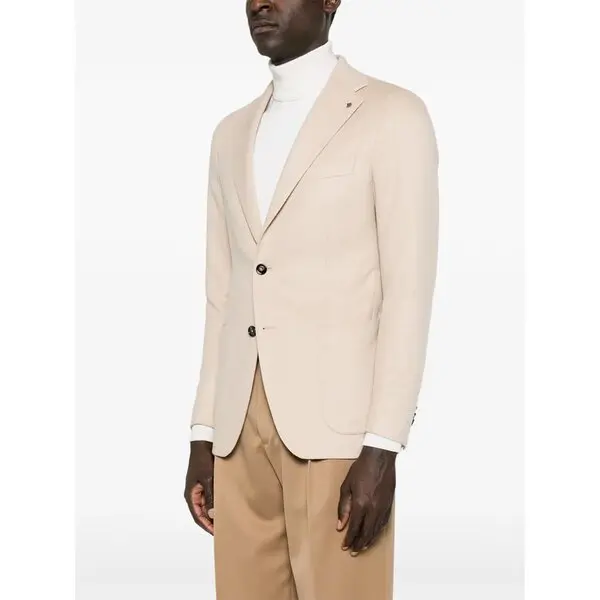 Tagliatore Cashmere Blazer - Cream