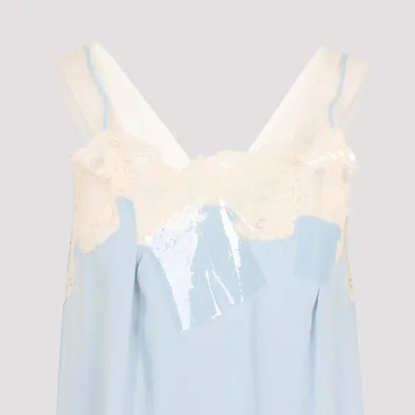 MAISON MARGIELA Cupro Satin Mini Dress