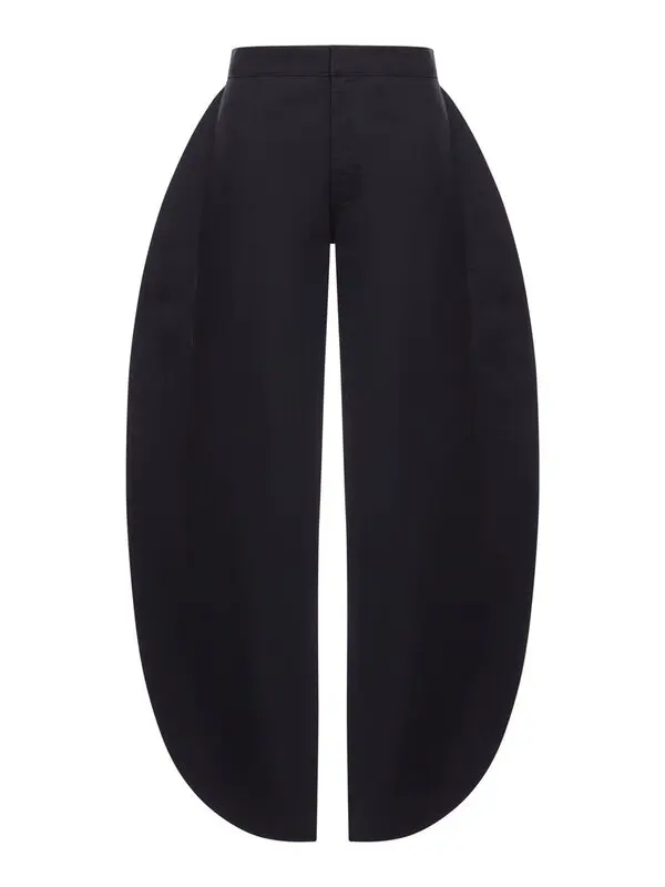 Alaïa Cotton Trousers - Black