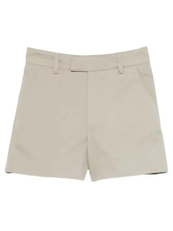 A.p.c. Cotton Blend Shorts - Green