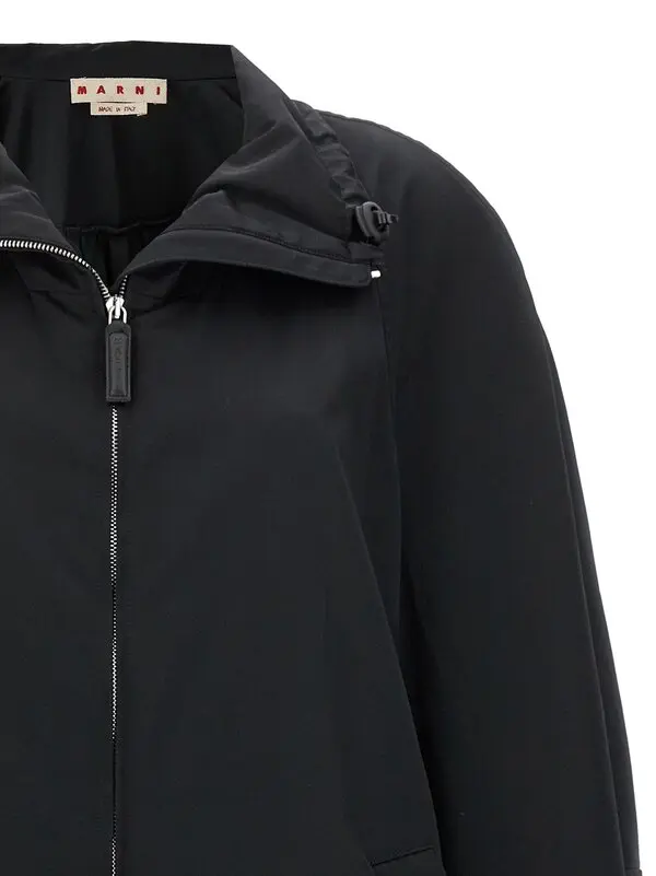 Marni Satin Technical Fabric Parka