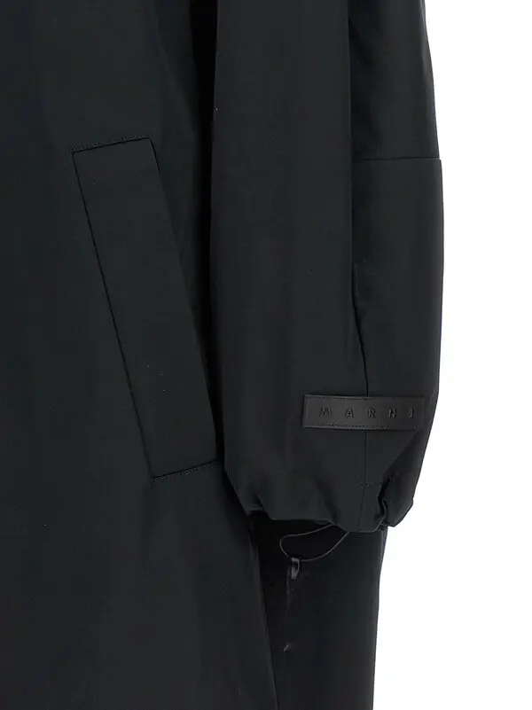 Marni Satin Technical Fabric Parka