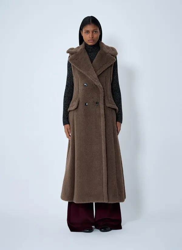 Max Mara Double-breasted Gilet - Brown