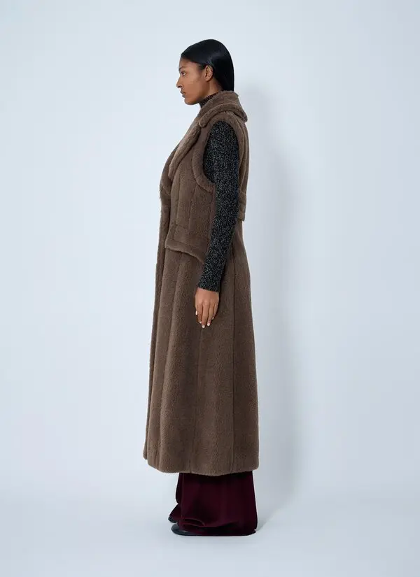 Max Mara Double-breasted Gilet - Brown