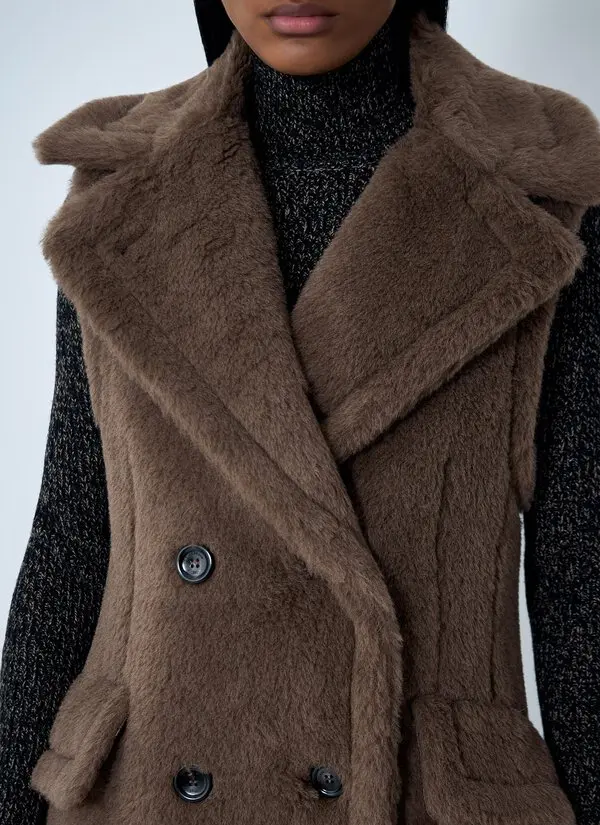 Max Mara Double-breasted Gilet - Brown