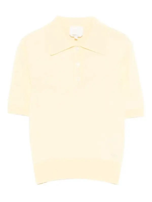 A.p.c. Cotton Polo Shirt With Jacquard Logo - Multicolor