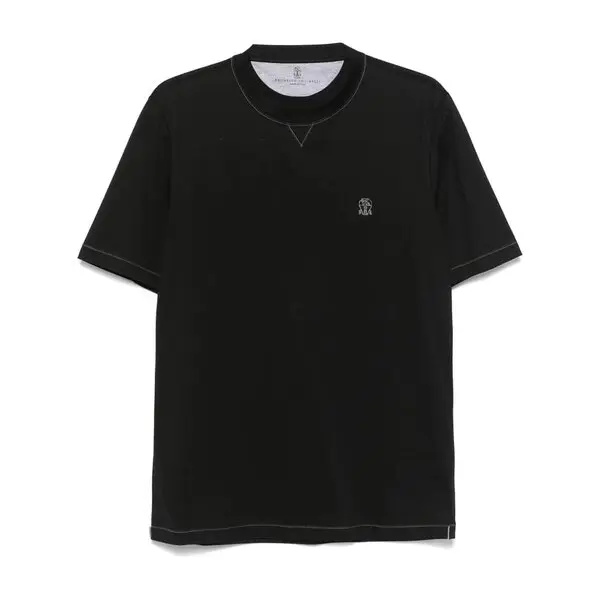 Brunello Cucinelli T-shirts & Vests T-shirts - Black