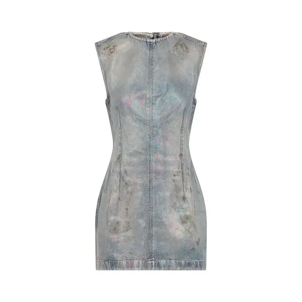 Acne Studios Denim Mini Dress - Blue