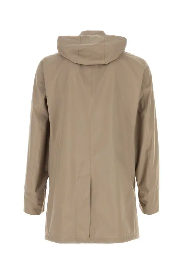 Herno Cappuccino Polyester Jacket