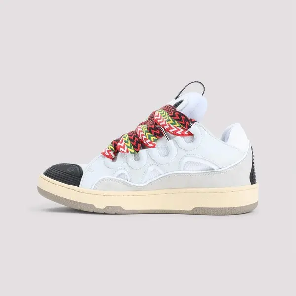 LANVIN Leather Curb Sneakers