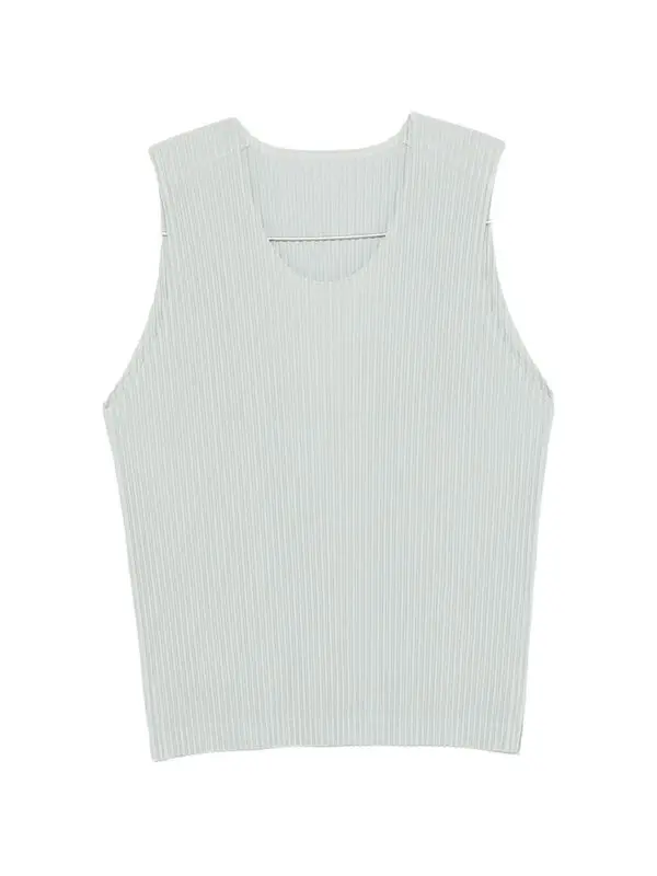 Issey Miyake Pleated Top - Multicolor