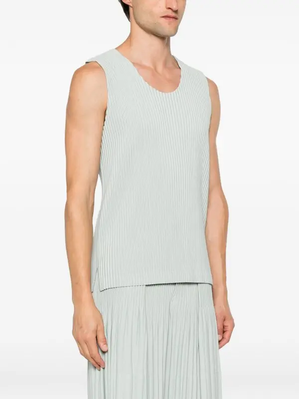 Issey Miyake Pleated Top - Multicolor