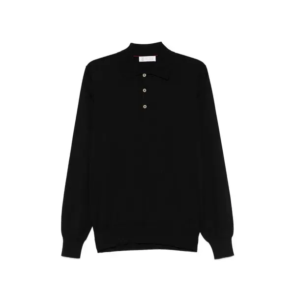 Brunello Cucinelli Polo Shirts - Black