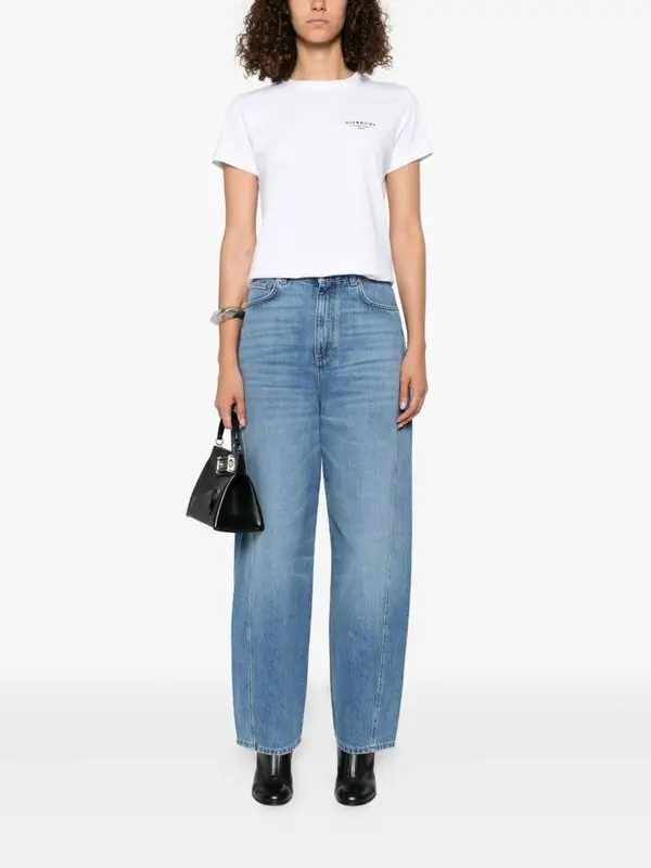 Givenchy Cocoon Logo-patch Jeans