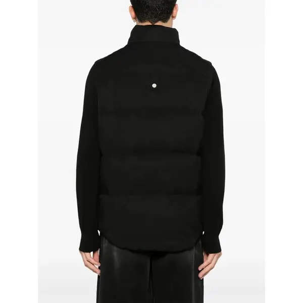 Moose Knuckles Gabardine Quilted Padded Gilet - Black