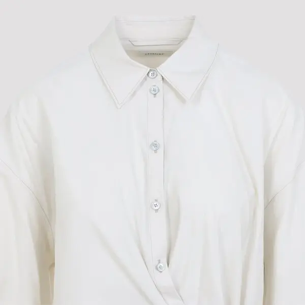LEMAIRE Straight Collar Twisted Shirt - Multicolor