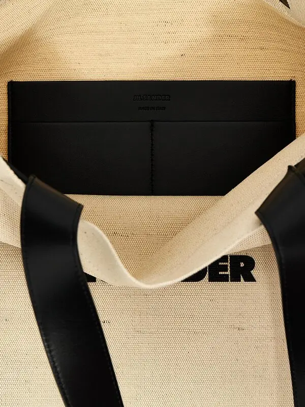 JIL SANDER Medium 'flat' Shopping Bag