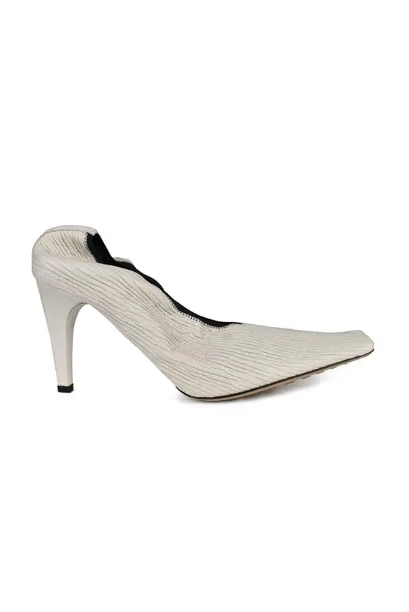 Bottega Veneta Crunch Pumps - White
