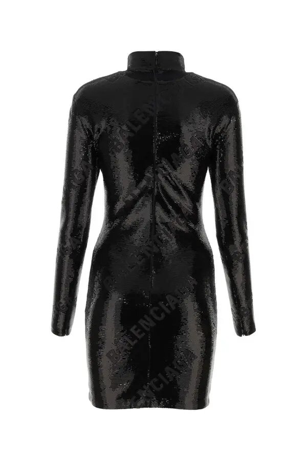 Balenciaga Sequined Mini Dress