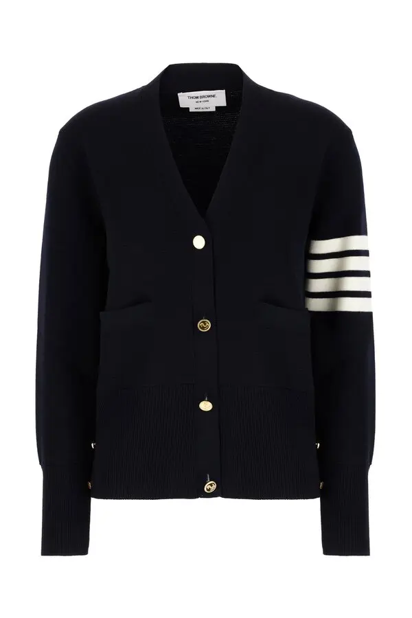 Thom Browne Button Detailed Knitwear