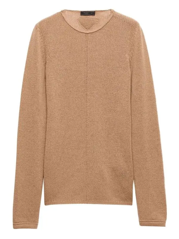 Prada Cashmere Crew-neck Sweater