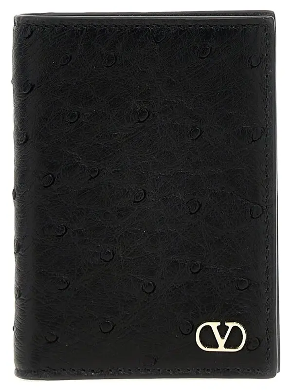 Valentino Garavani Vlogo Cardholder - Black