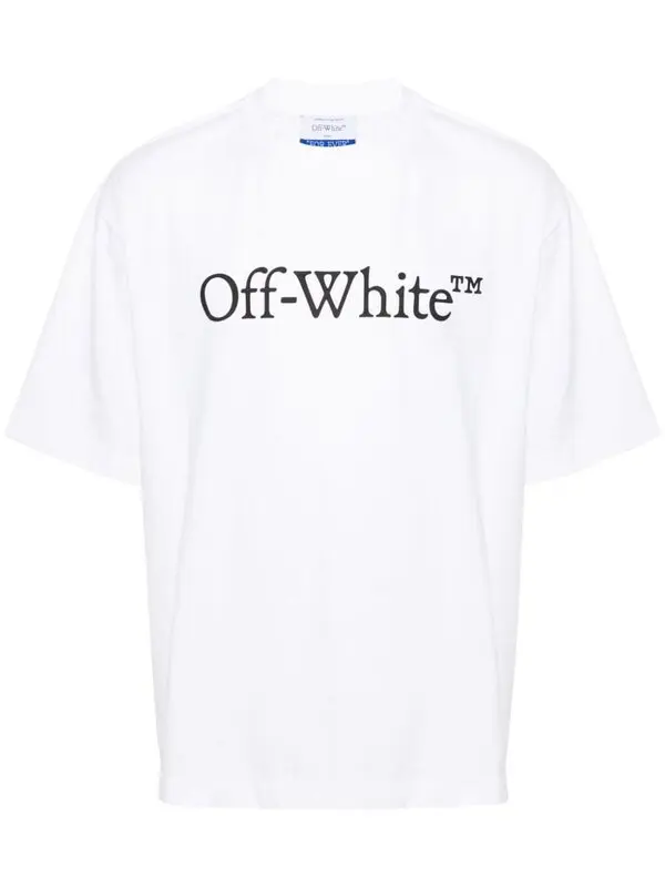Off-White Big Bookish Cotton T-shirt - Multicolor