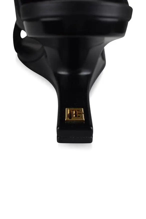 Balmain Anthem Wedge Sandals