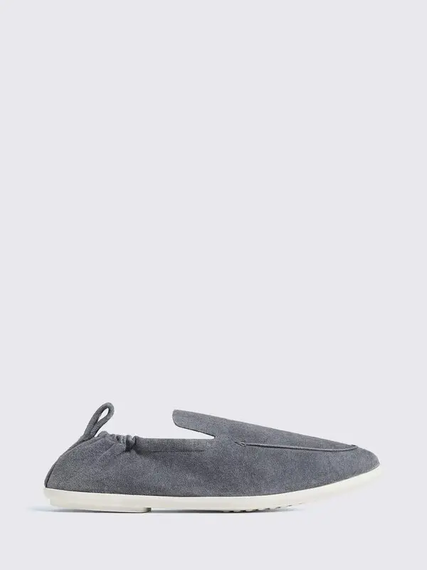 Bottega Veneta Calf Loafers - Gray