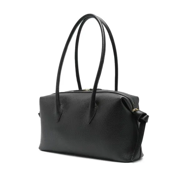 Yuzefi Calf Leather Shoulder Bag - Black