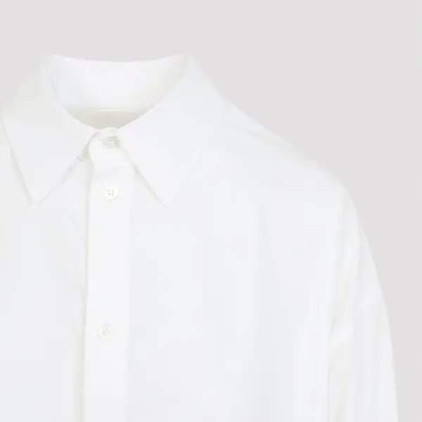 Balenciaga Cotton Hourglass Dress - White