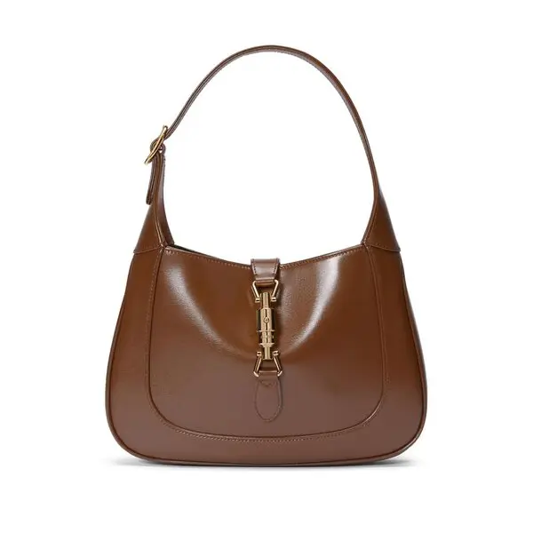 Gucci Leather Shoulder Bag - Brown