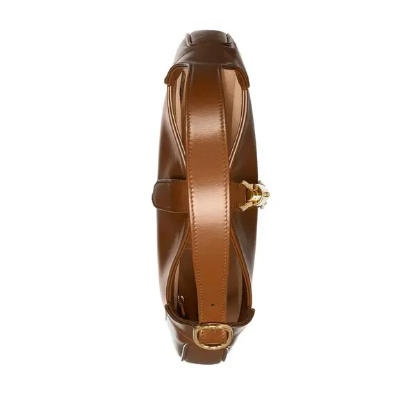 Gucci Leather Shoulder Bag - Brown