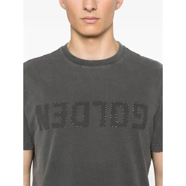 GOLDEN GOOSE Grey T-shirts & Vests T-shirts - Gray