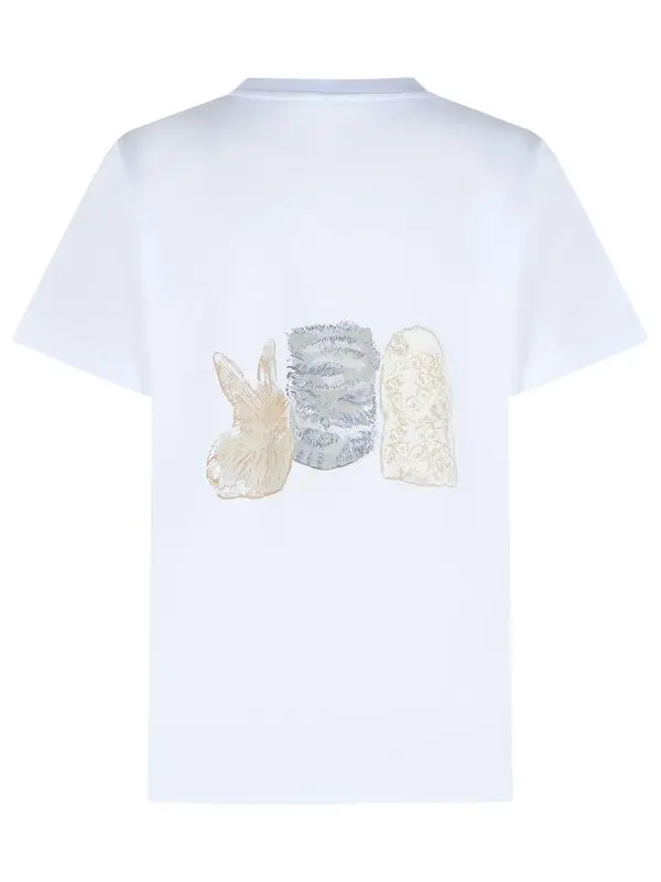GANNI Cotton T-shirt