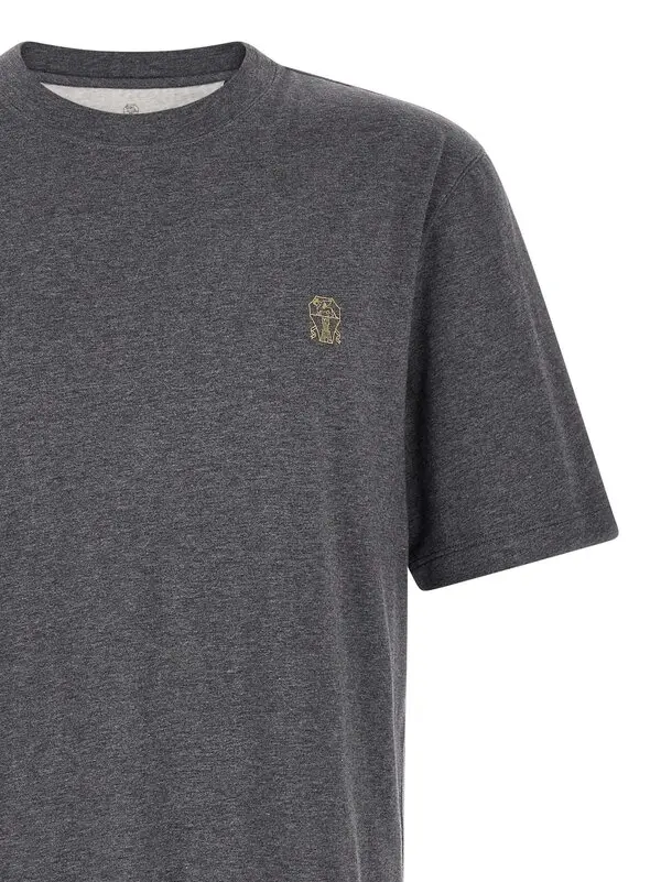 Brunello Cucinelli Stemma Solomeo' T-shirt
